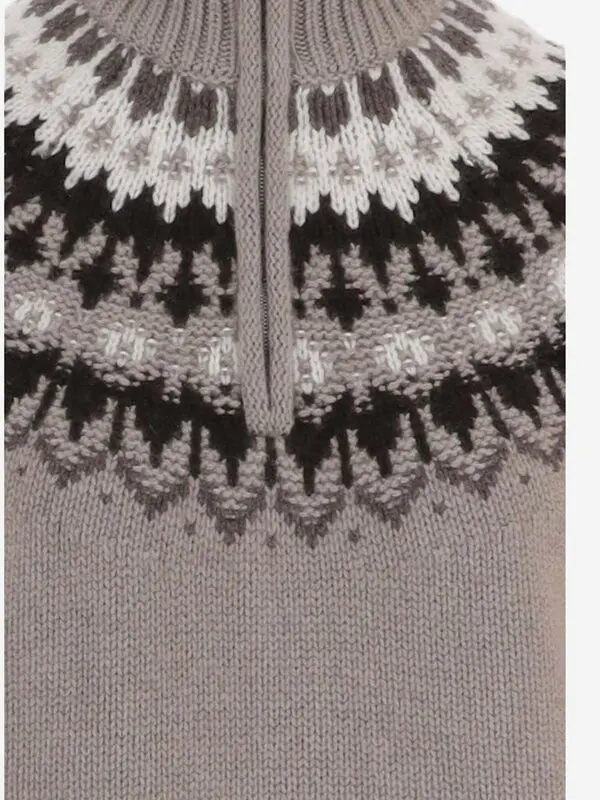 Arch4 Half-zip Knit Top