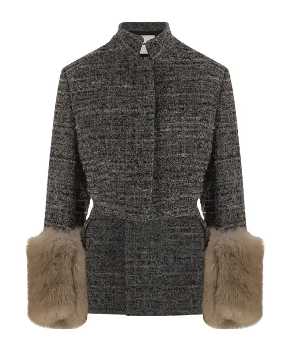 DARKPARK Textured Cuff-trim Coats