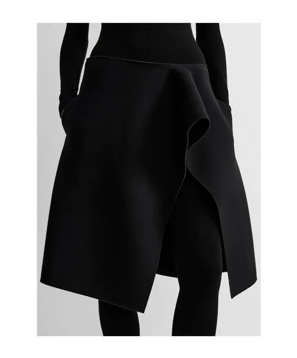 TOTEME Slit Scuba Skirt