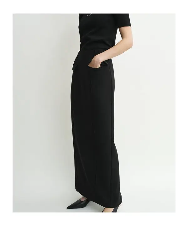 TOTEME Pleated Slit-detailed Skirt