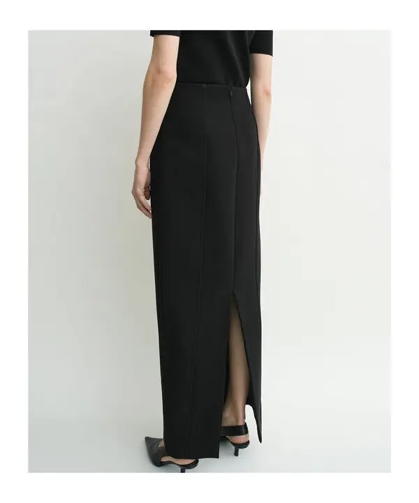 TOTEME Pleated Slit-detailed Skirt