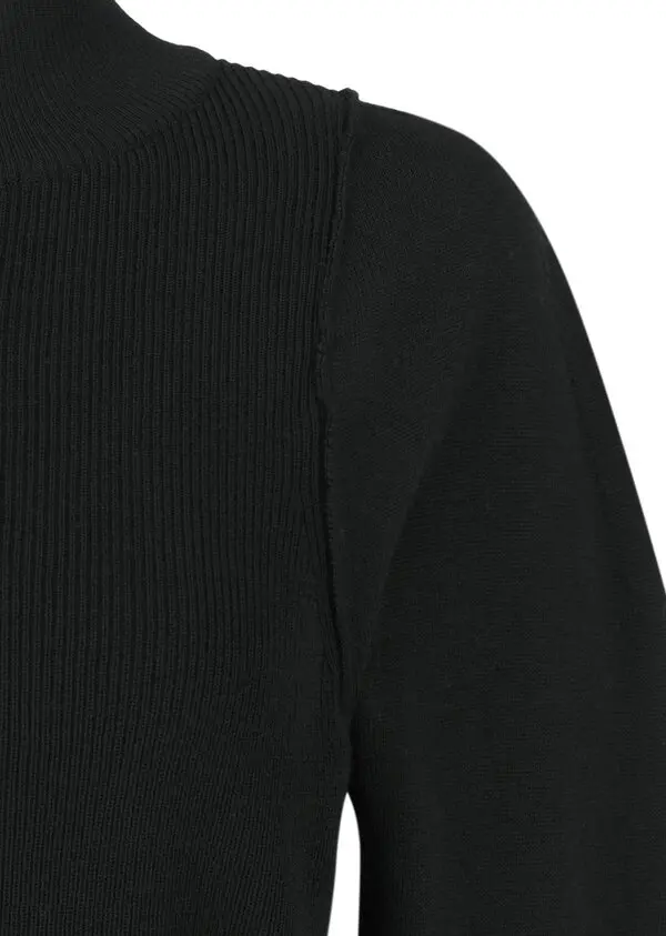 AMOMENTO Button-front Knit Cardigan
