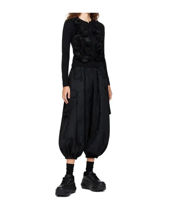 Comme Des Garçons Jacquard Trousers