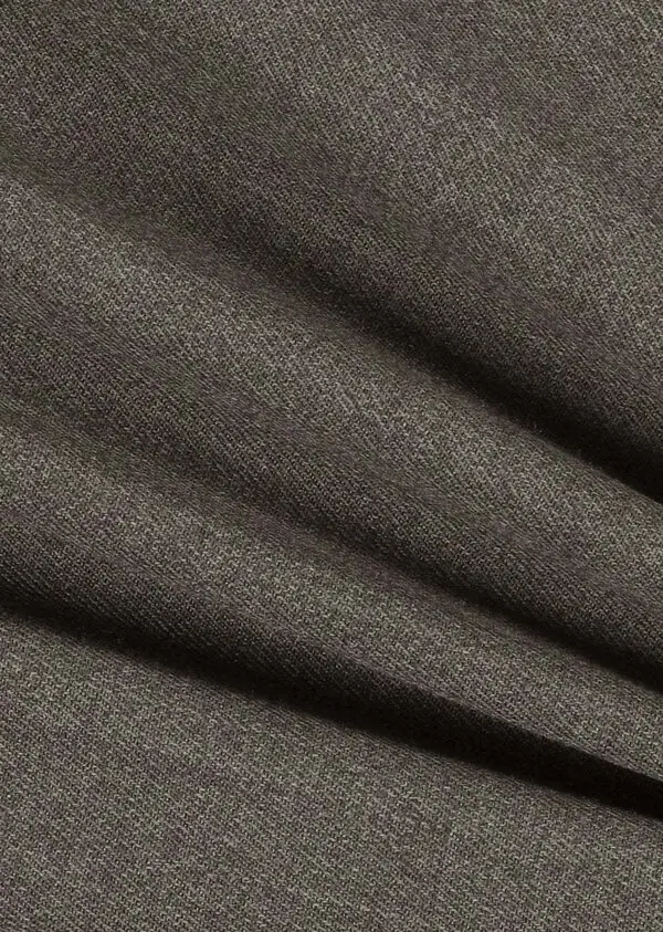AMOMENTO Straight Tuck Pants