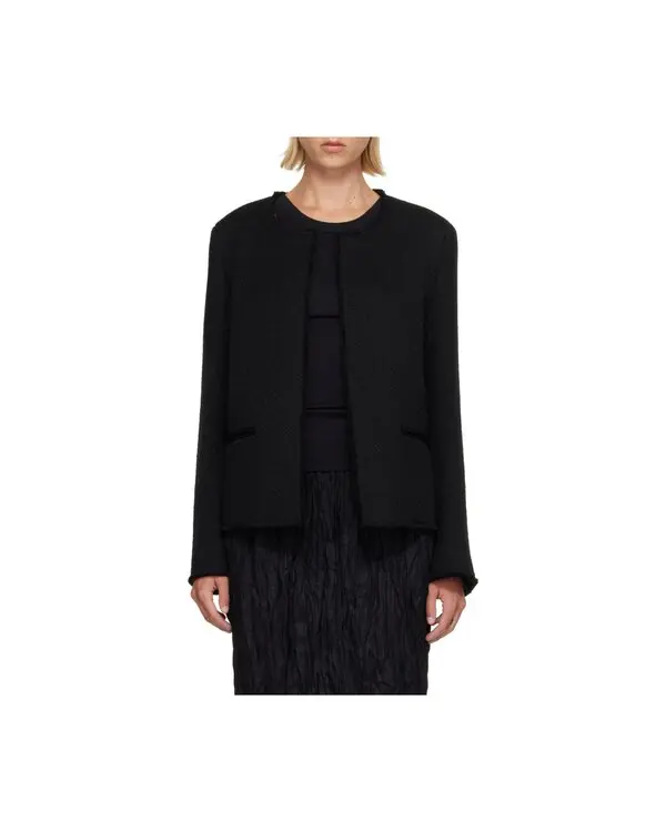 TOTEME Open-front Bouclé Blazer