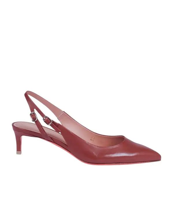 Santoni Mid-heel Slingback Pumps
