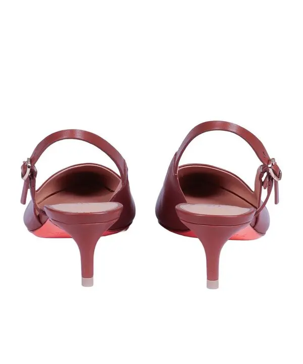 Santoni Mid-heel Slingback Pumps