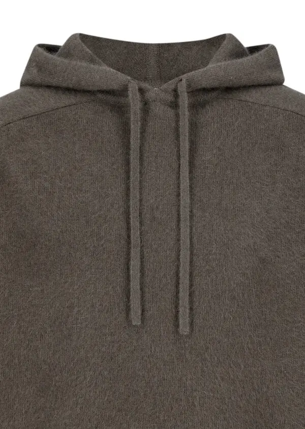AMOMENTO Knitted Hoodie