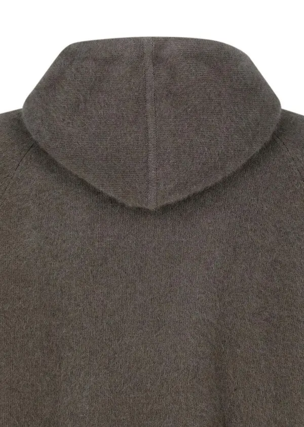 AMOMENTO Knitted Hoodie