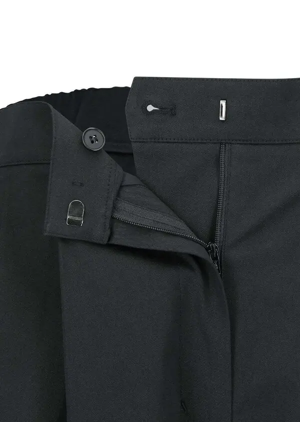AMOMENTO Double-pleated Wide-leg Trousers