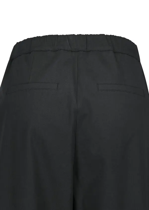 AMOMENTO Double-pleated Wide-leg Trousers