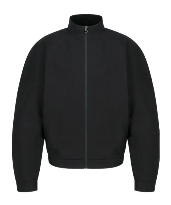 AMOMENTO Curved-sleeve Cotton Jacket
