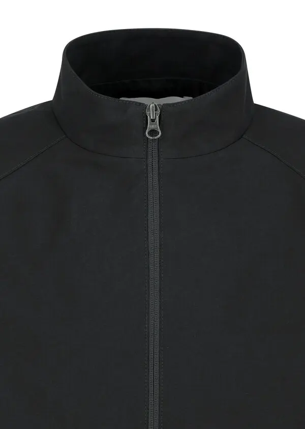 AMOMENTO Curved-sleeve Cotton Jacket