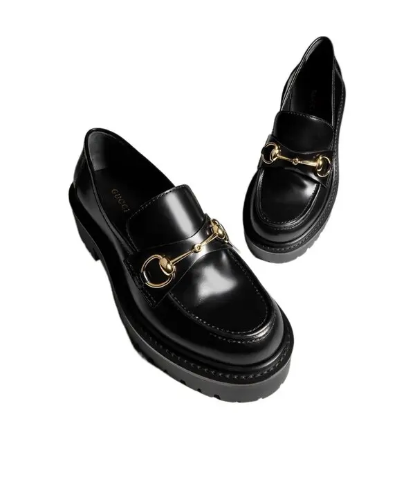 Gucci Loafer With Horsebit And Lug Sole