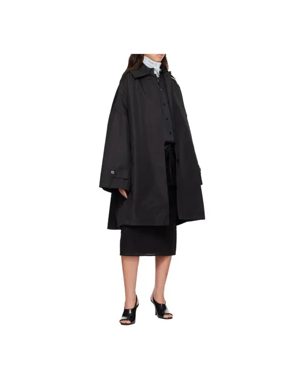 TOTEME Drawstring-waist Midi Skirt