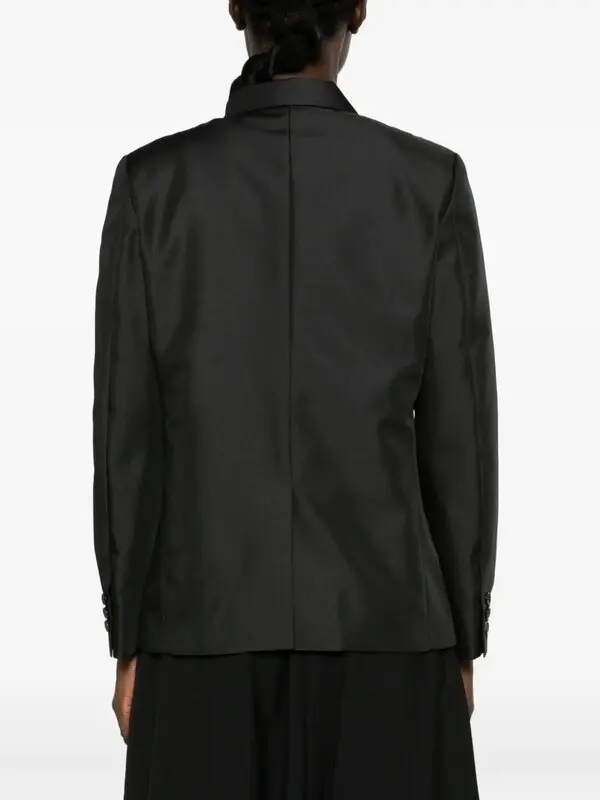 Comme Des Garçons Floral-print Blazer