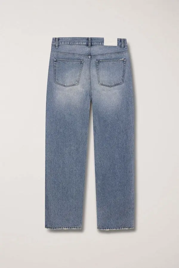 DUNST Loose Straight-leg Jeans