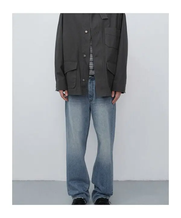 DUNST Loose Straight-leg Jeans