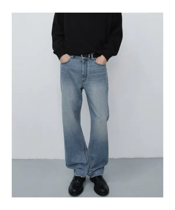 DUNST Loose Straight-leg Jeans