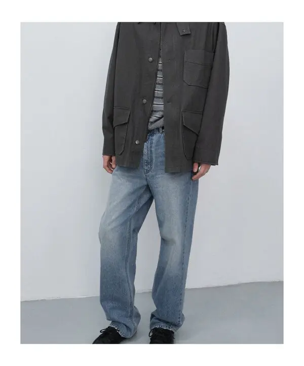DUNST Loose Straight-leg Jeans