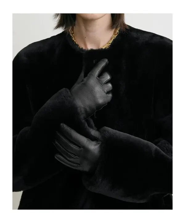 TOTEME Calfskin Leather Gloves
