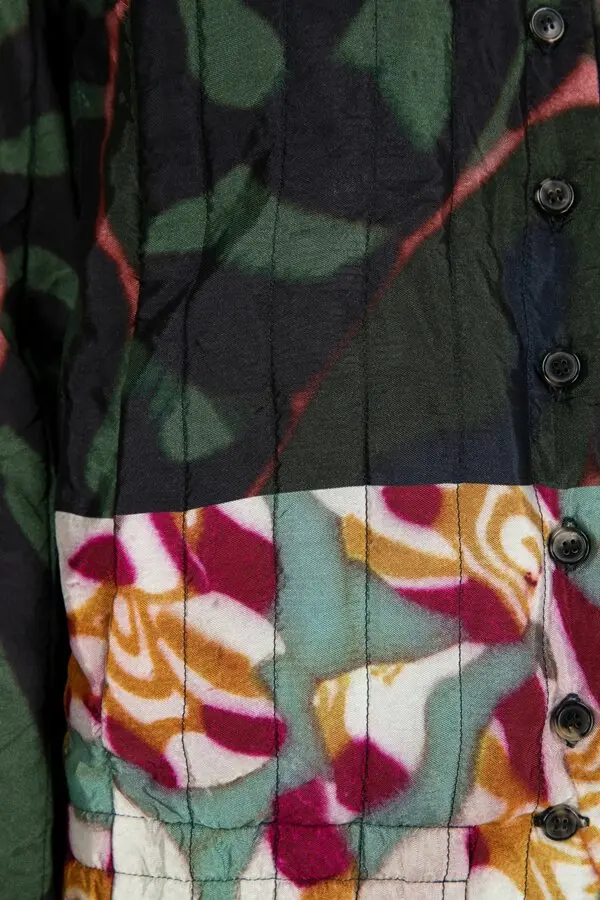Dries Van Noten Quilted Printed Jacket