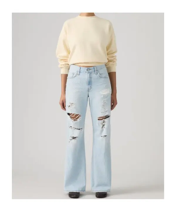 LEVI'S Loose Boot Distressed Jeans