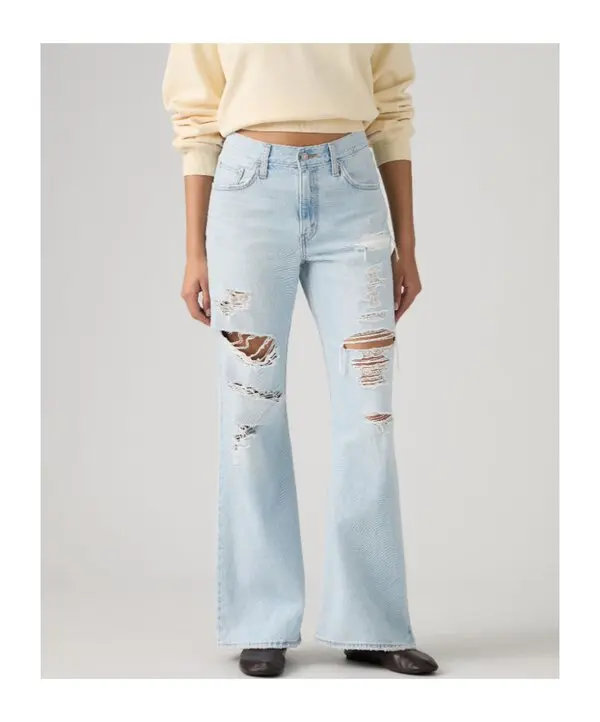 LEVI'S Loose Boot Distressed Jeans