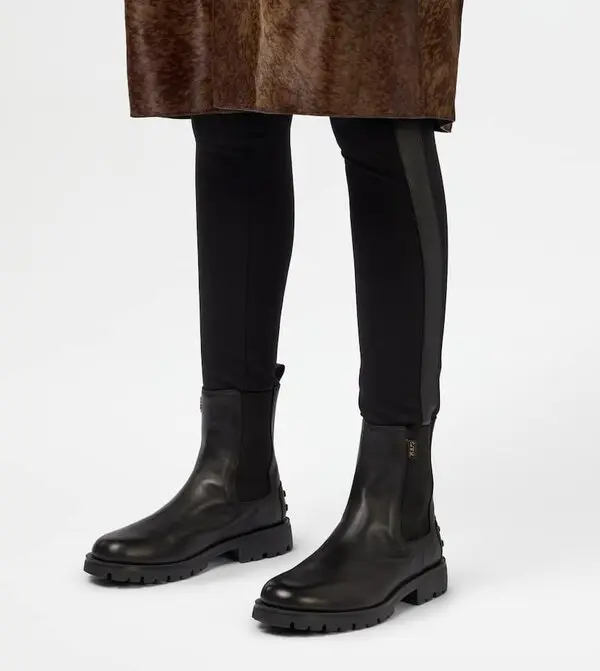 TOD'S Ankle Boots In Leather