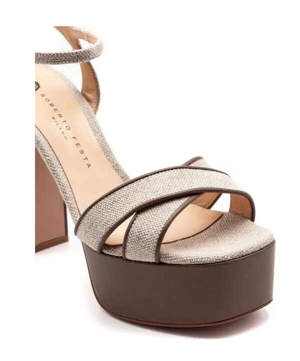Roberto Festa Luanda Platform Heeled Sandals