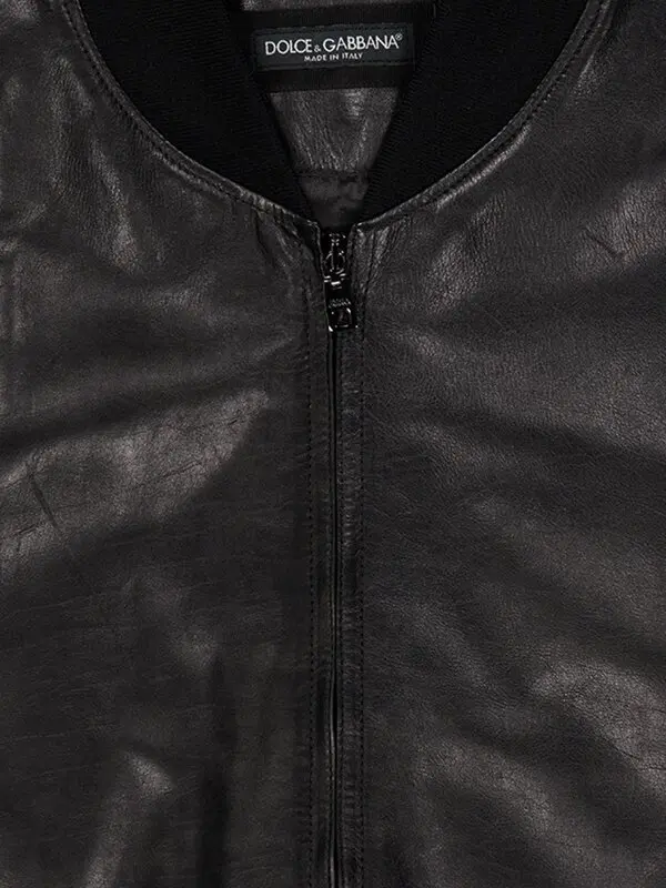 Dolce & Gabbana Dolce Gabbana Zip-up Bomber Jacket