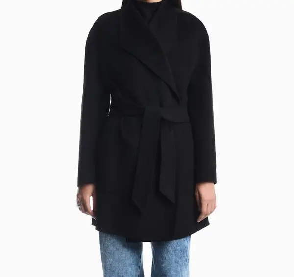 Emporio Armani Blouson Jacket In Wool And Cashmere With Wide Lapels