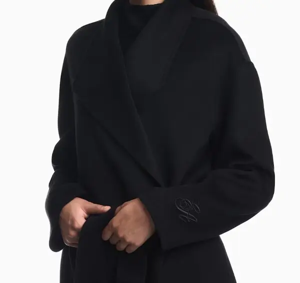 Emporio Armani Blouson Jacket In Wool And Cashmere With Wide Lapels