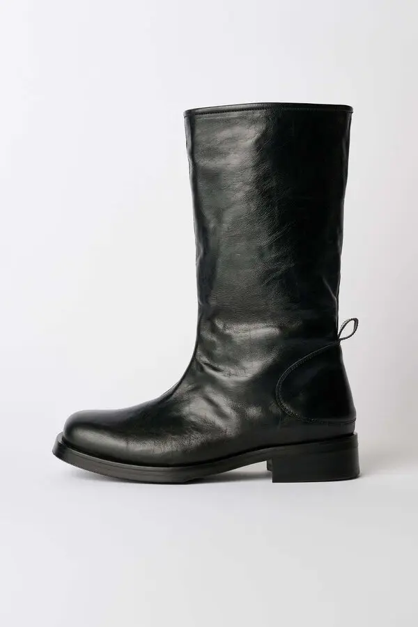 Our Legacy Haul Camion Leather Ankle Boots