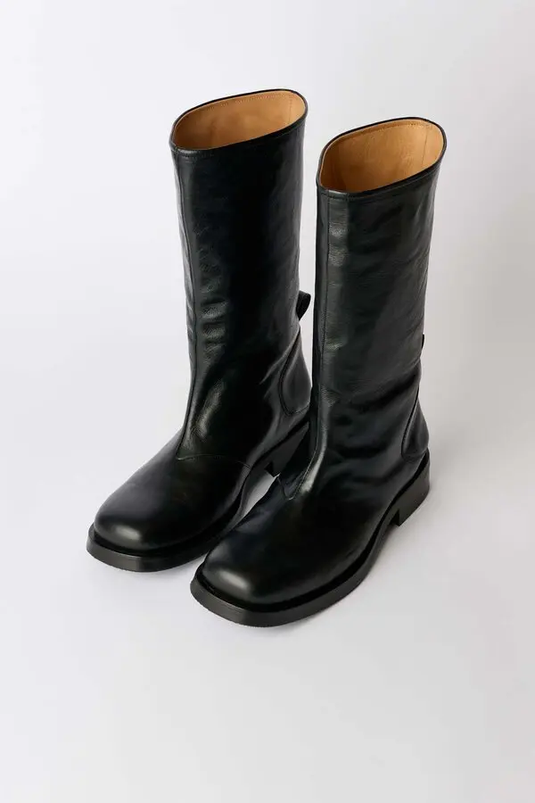 Our Legacy Haul Camion Leather Ankle Boots