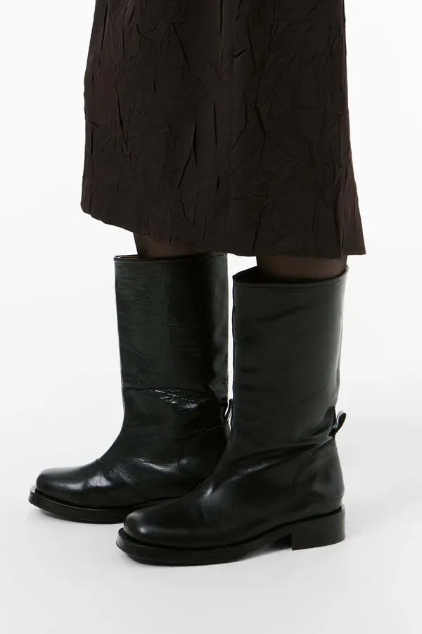 Our Legacy Haul Camion Leather Ankle Boots