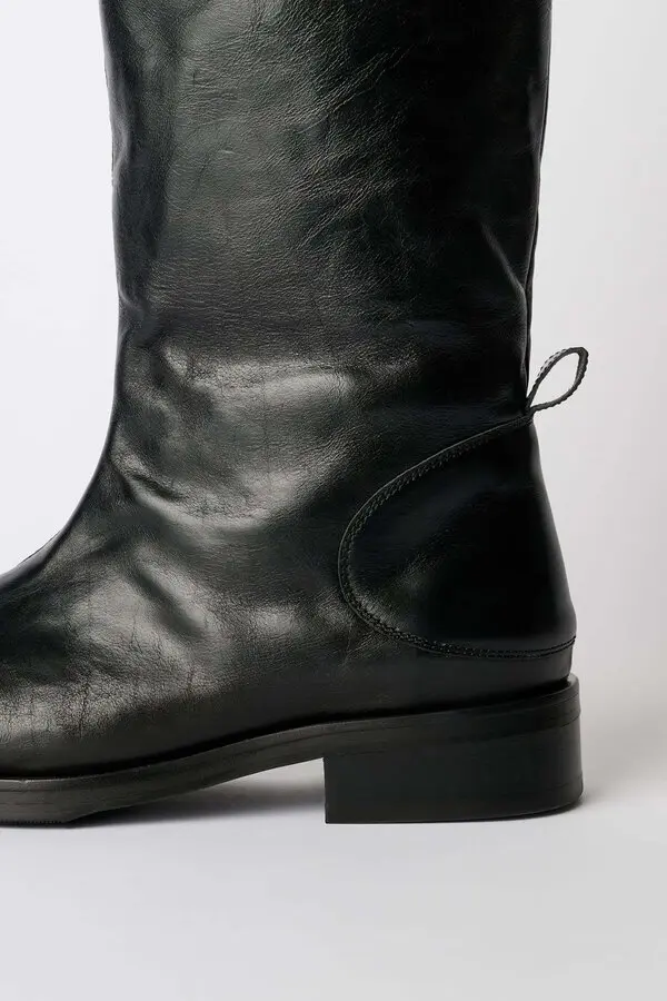 Our Legacy Haul Camion Leather Ankle Boots