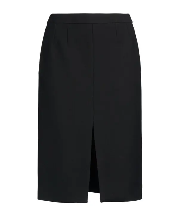 Dolce & Gabbana Minimalist Wool Pencil Skirt