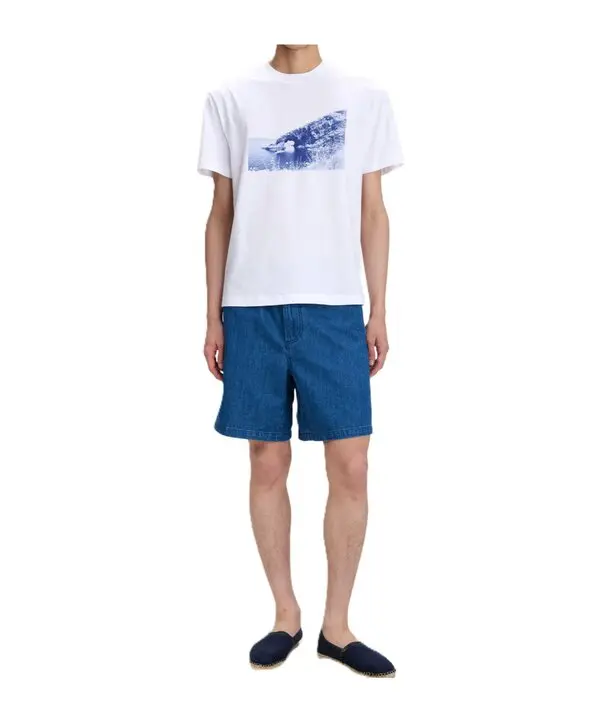A.p.c. Crew-neck Short-sleeve T-shirt
