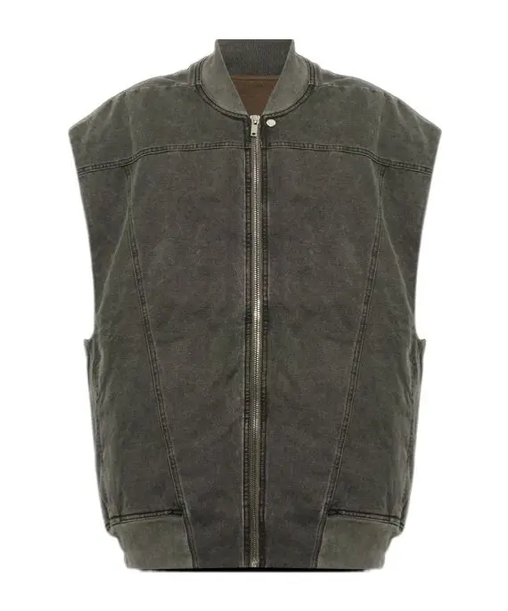 Rick Owens Oversized Denim Vest