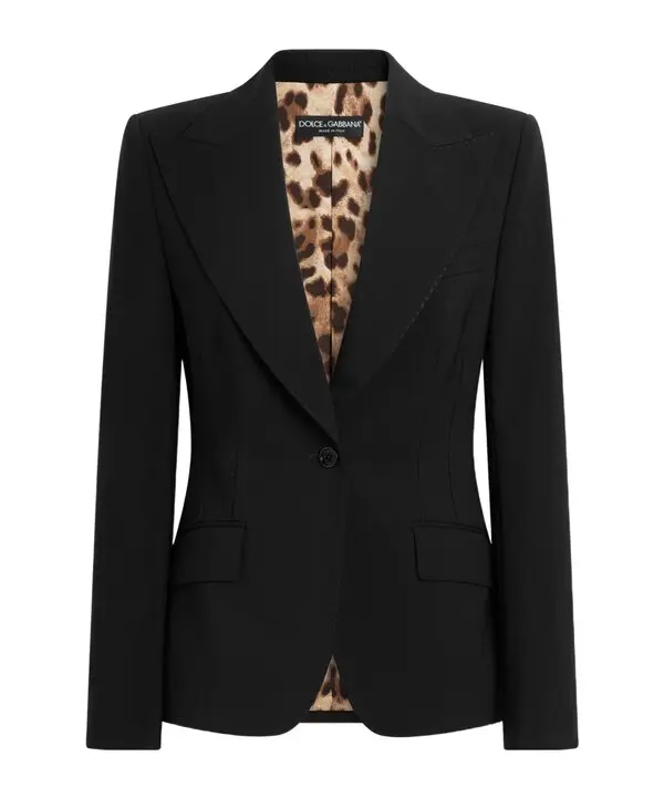 Dolce & Gabbana Single-breasted Buttoned Blazer