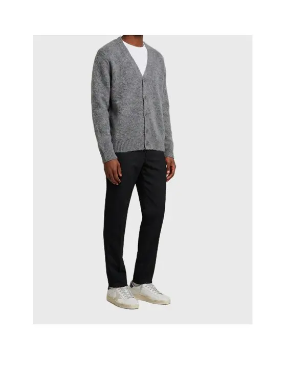 AMI Paris V-neck Buttoned Cardigan