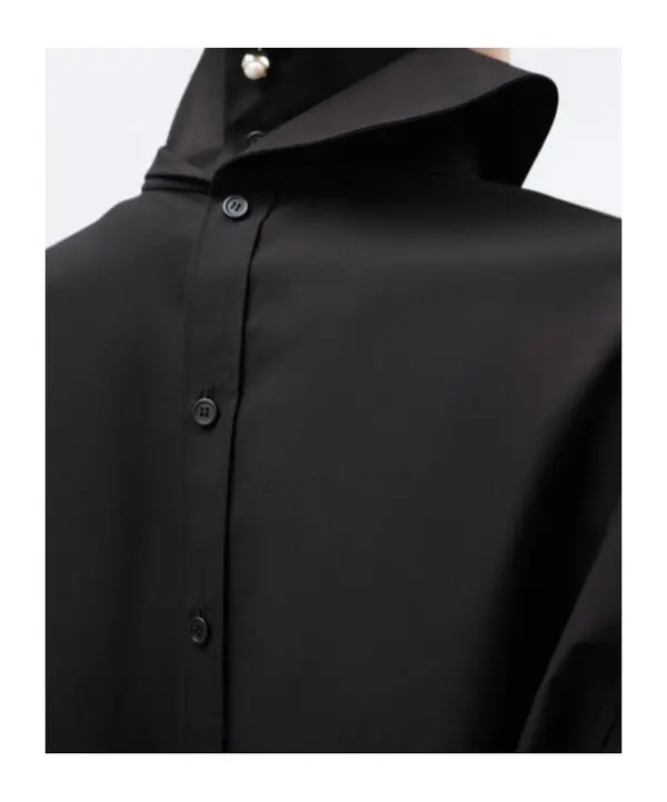Carven Orchid Shirt In Light Shirting