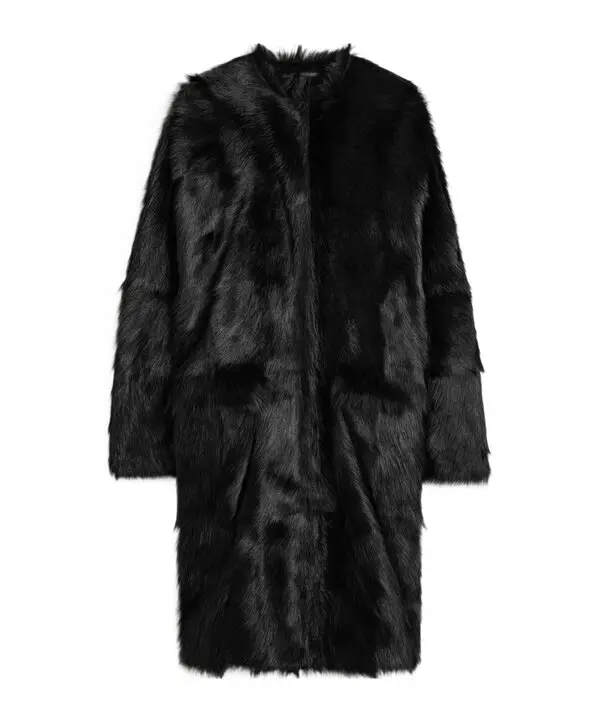 TOTEME Structured Shearling Coat