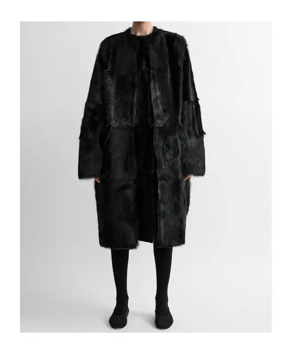 TOTEME Structured Shearling Coat