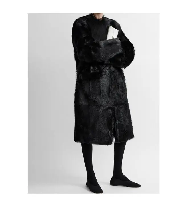 TOTEME Structured Shearling Coat