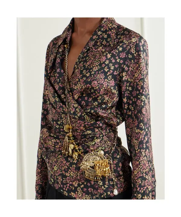Dries Van Noten Asymmetric Link Necklace