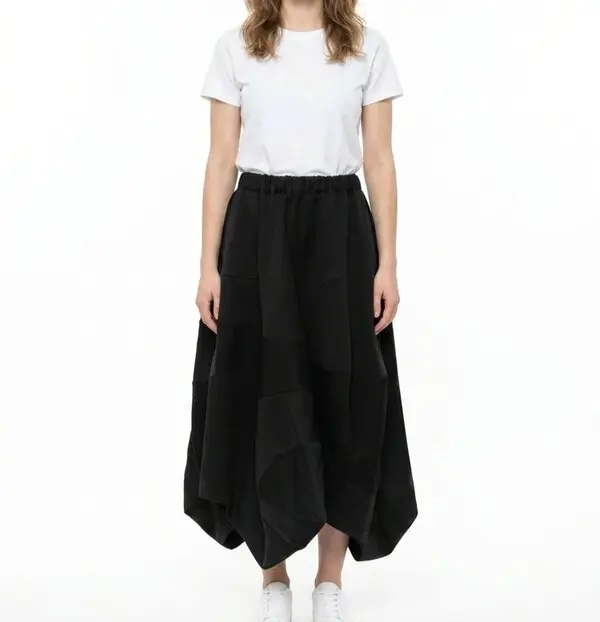 Comme Des Garçons Elastic-waist Skirt