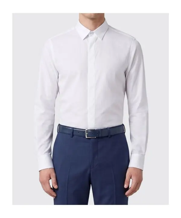 LARDINI Paflynn Concealed Placket Shirt