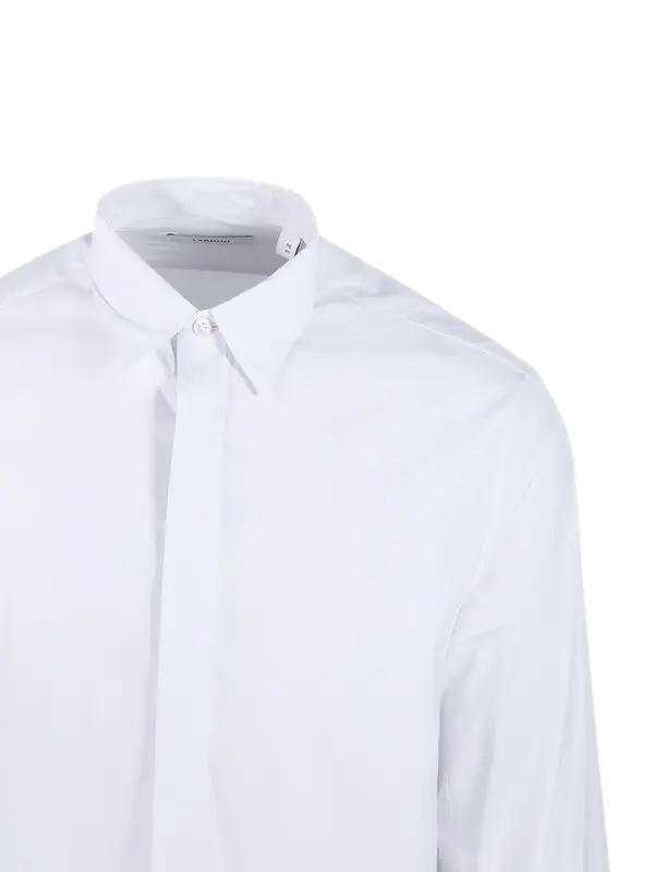 LARDINI Paflynn Concealed Placket Shirt